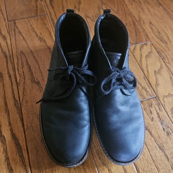 Ecco | Shoes | Mens Ecco Turn Goretex Chukka Tie Black Size 462125 ...